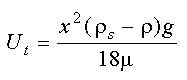 particle technology - Dilute systems - sedimentation